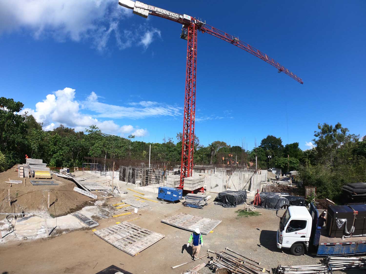 Progress Unveiled: Construction Update at Botánika Osa Peninsula